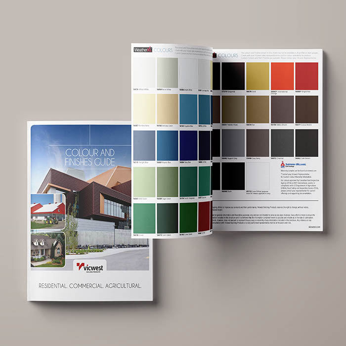 Guide des couleurs d'entreprise (anglais) – Vicwest Sample Toolbox