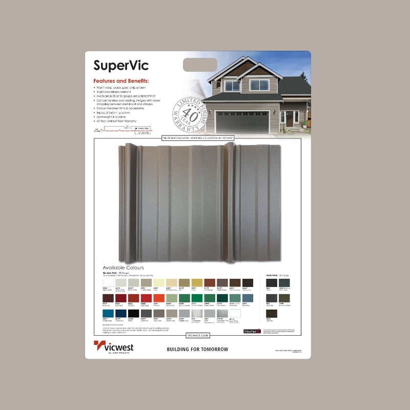 Supervic Wall Board – Vicwest Sample Toolbox